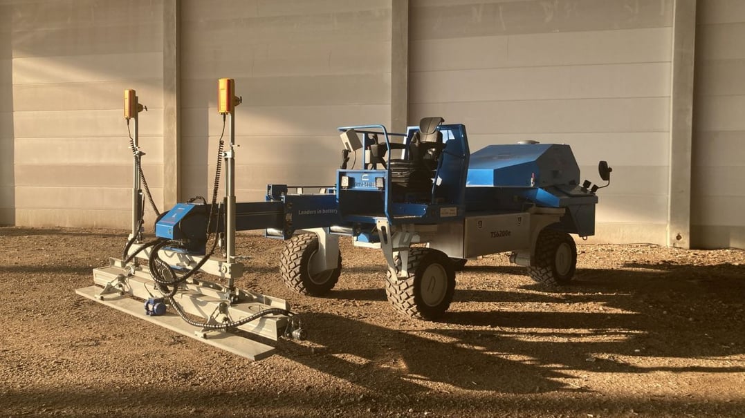 TS6200e Electric Superflat Screed the next generation